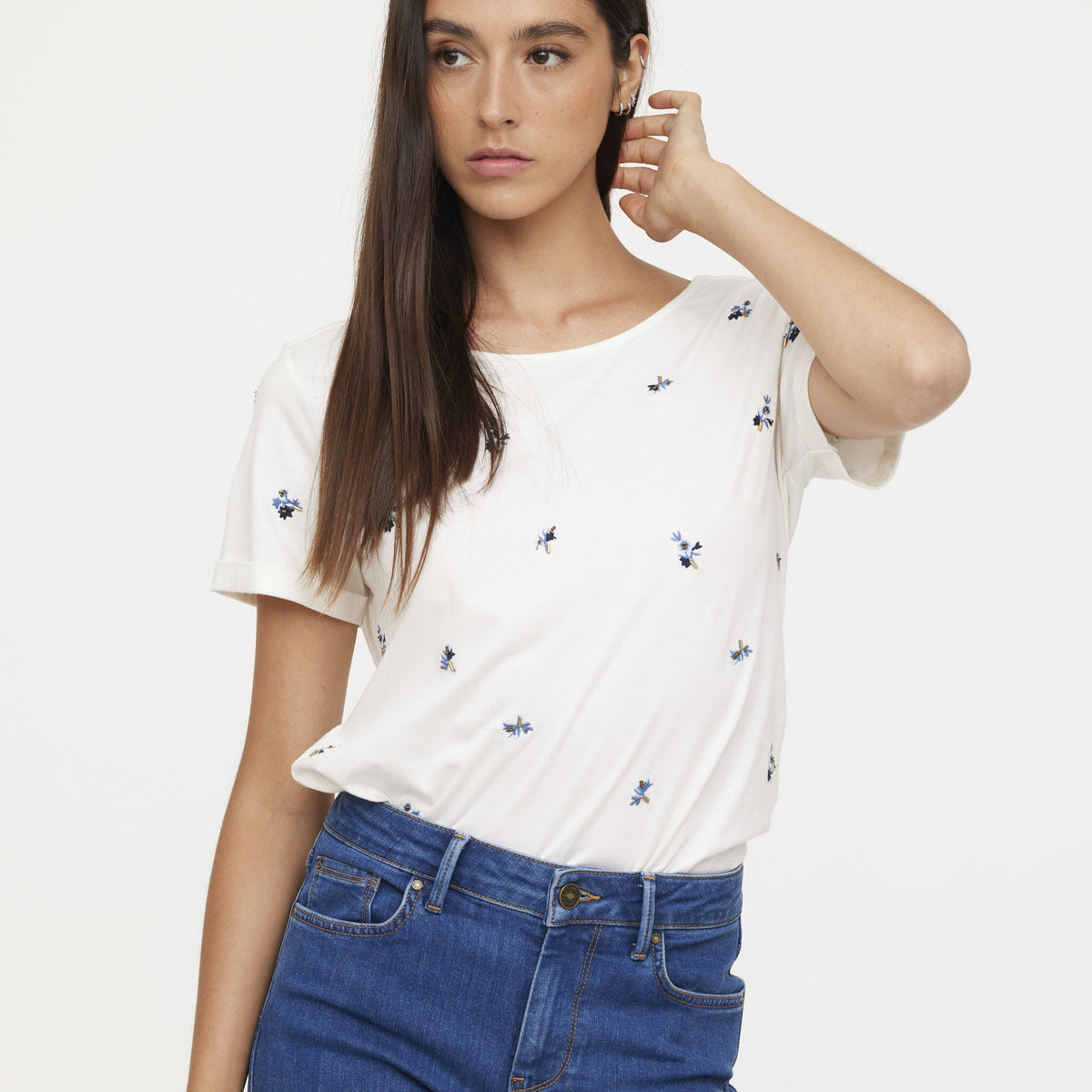 T-shirt ALORA Ivory – Lee Cooper