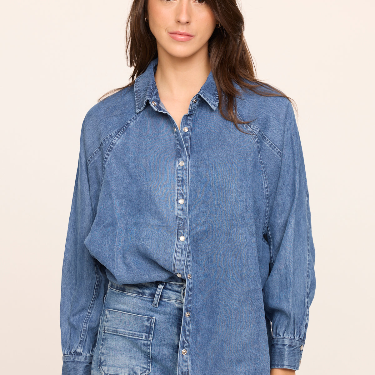 Chemise DULIA Medium Blue – Lee Cooper